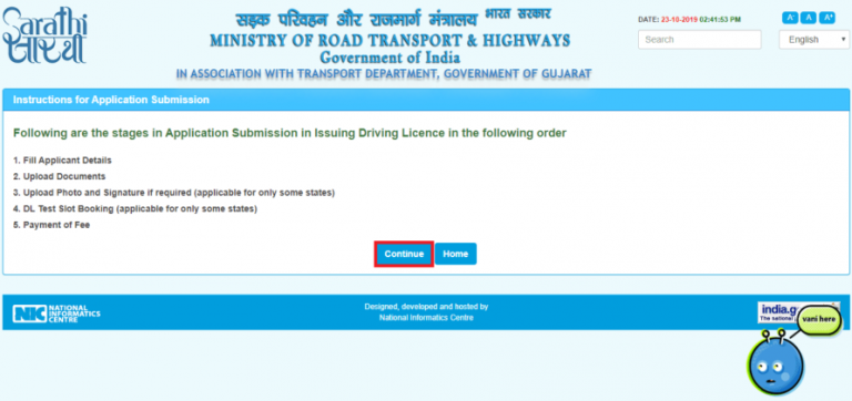 How To Apply For Driving License in India Online Step By Step Process